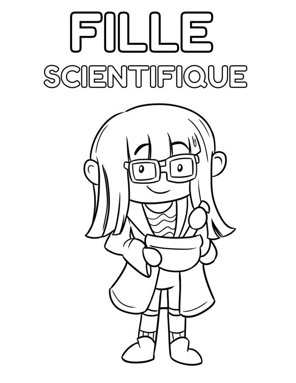 À colorier | La science – Moi mes folies