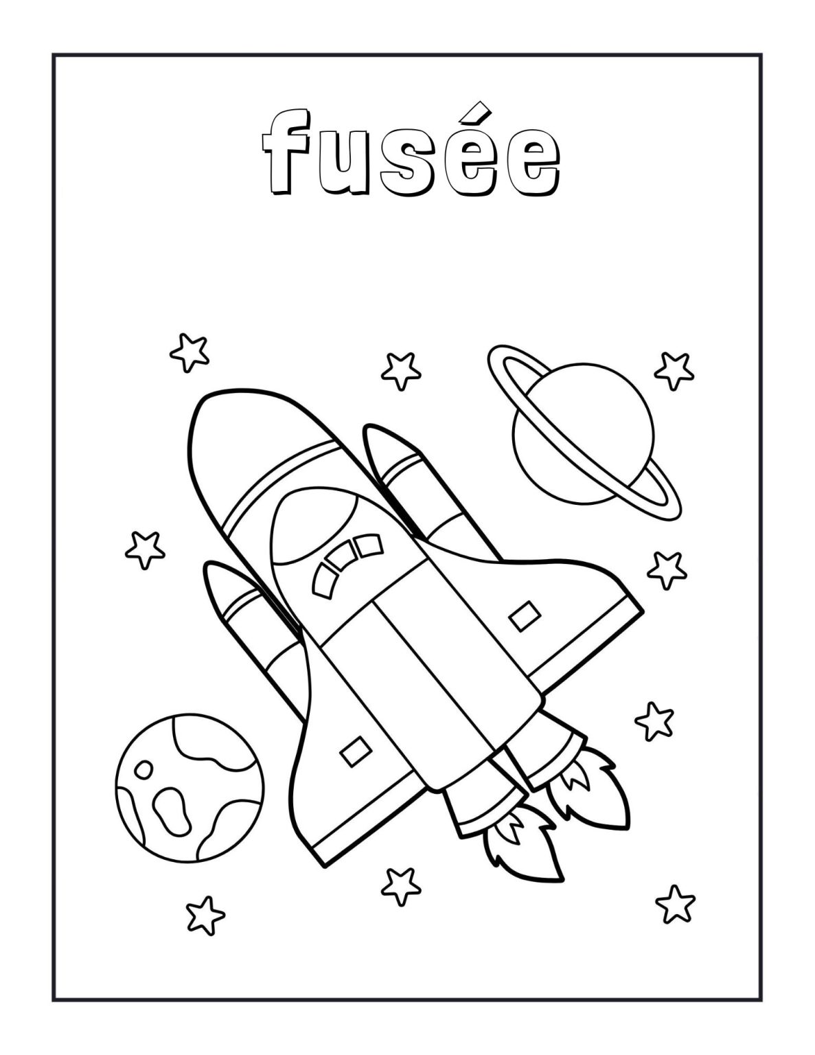 À colorier | Moyens de transport – Moi mes folies