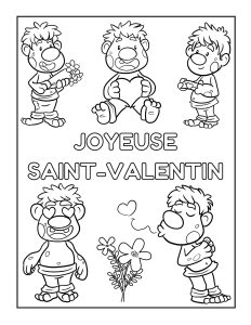 À colorier | Saint-Valentin – Moi mes folies