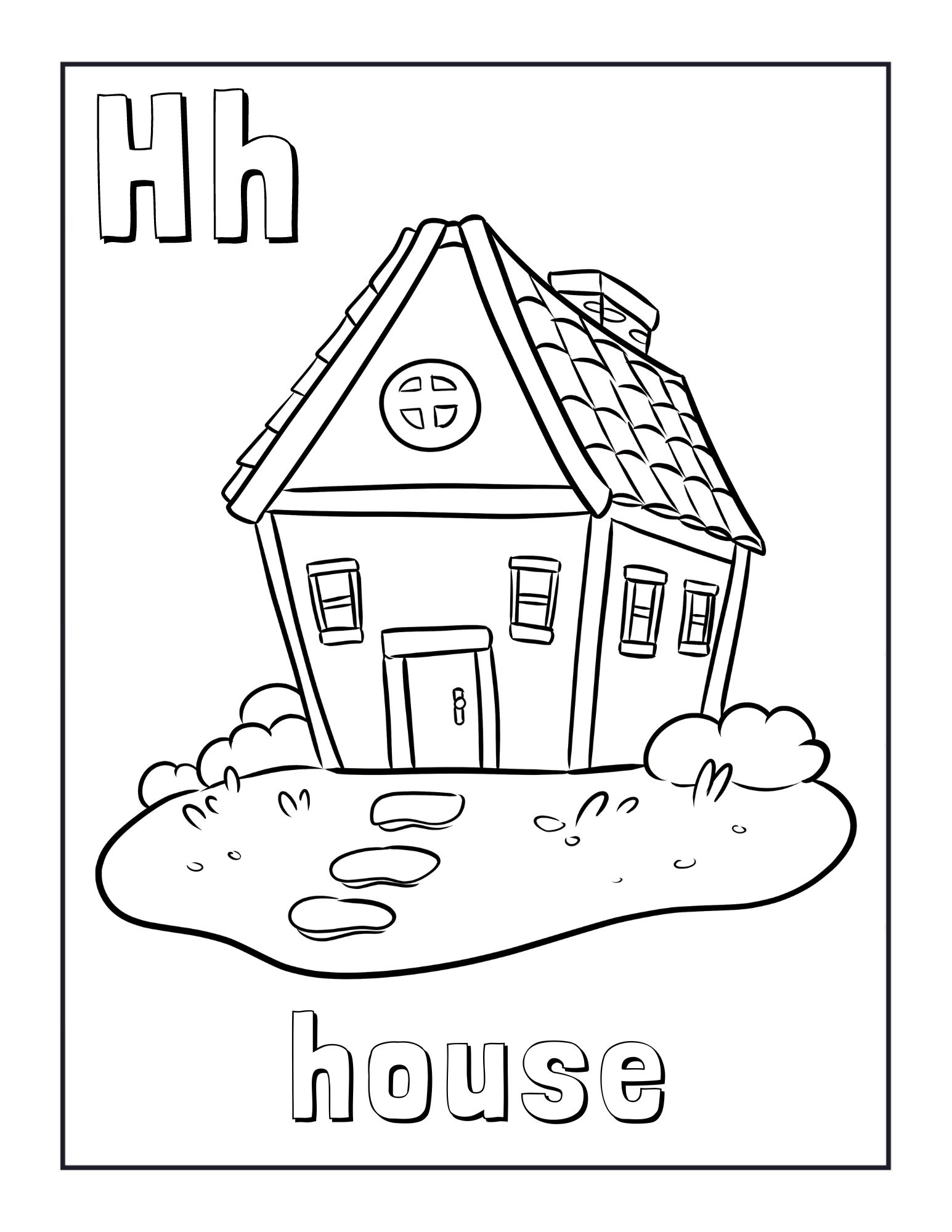 Coloring | Alphabet – Moi mes folies